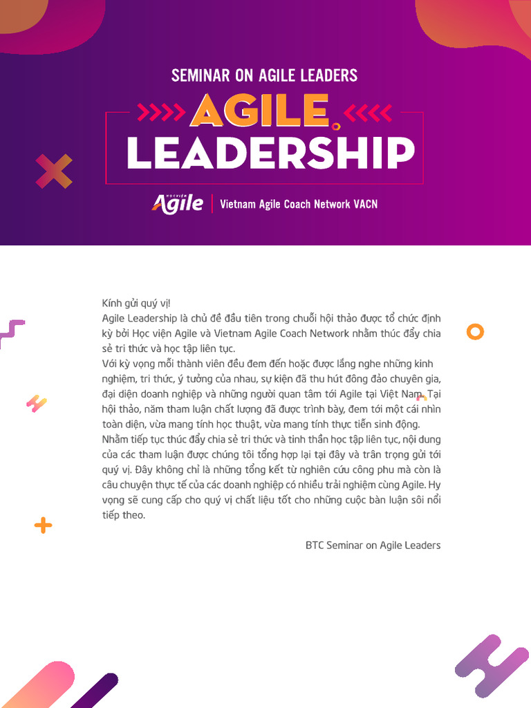 Agile Leadership 1 | PDF
