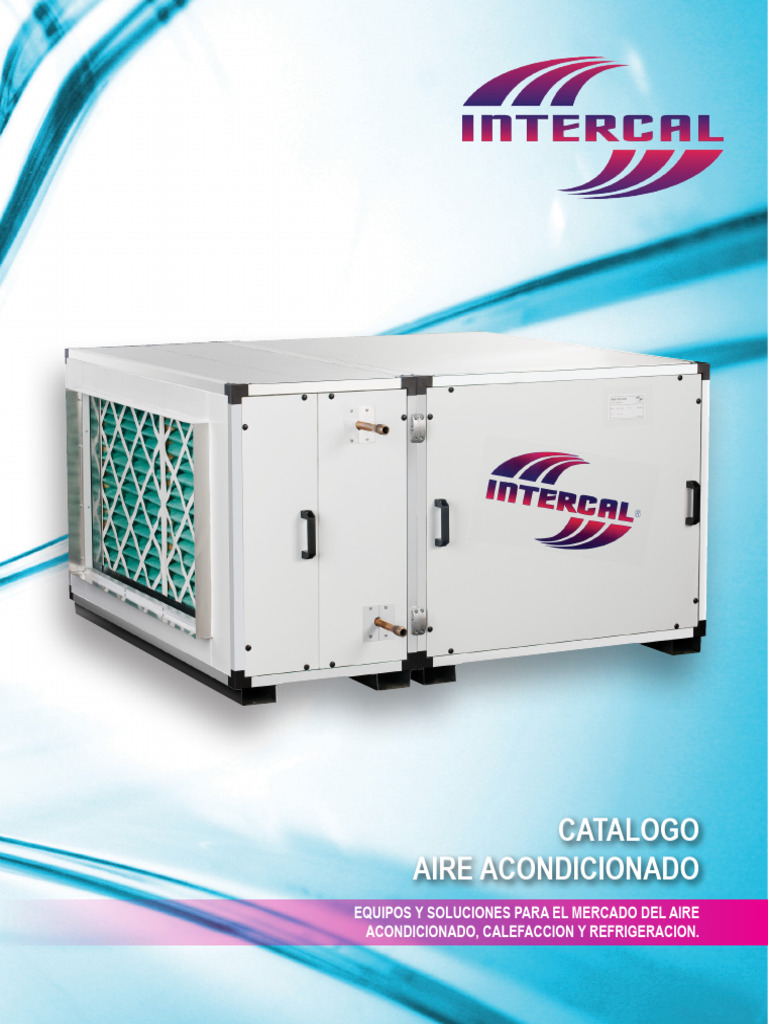 Catalogo Intercal Ac (V0312) | PDF | Refrigeración | Aire acondicionado