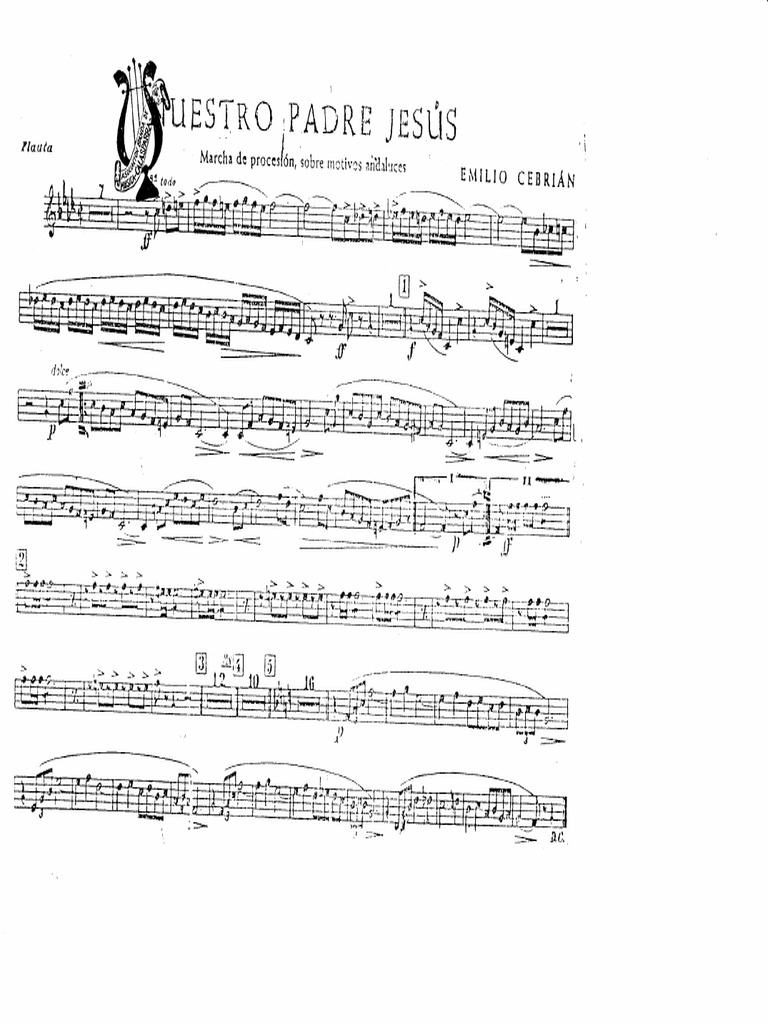 Nuestro Padre Jesús - Flauta | PDF