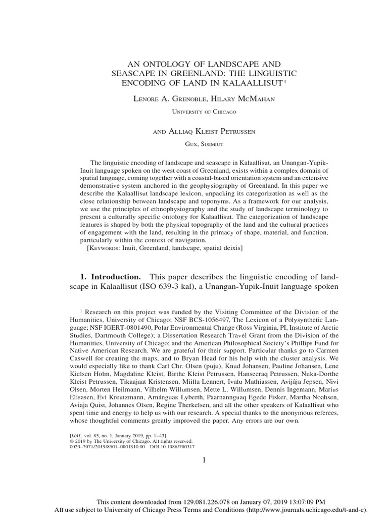 Grenoble-McMahan-Petrussen 2019 An Ontology of Landscape and Seascape ...