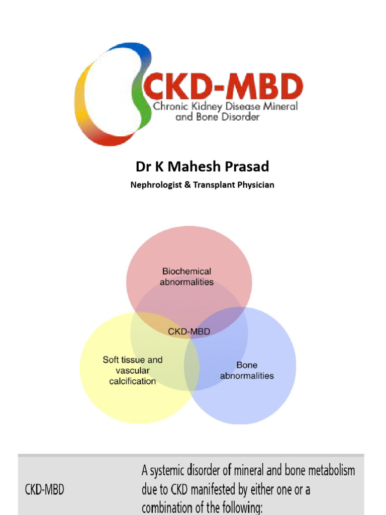 CKD MBD F | PDF | Medical Specialties | Diseases And Disorders