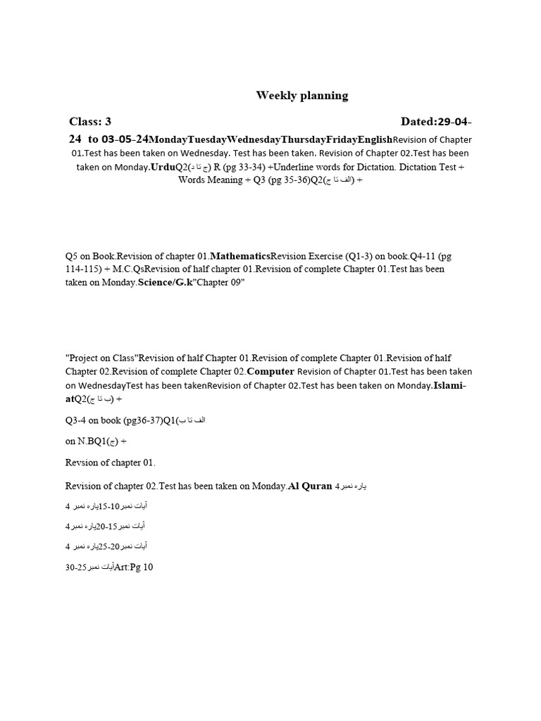 Week10 Class 3 | PDF