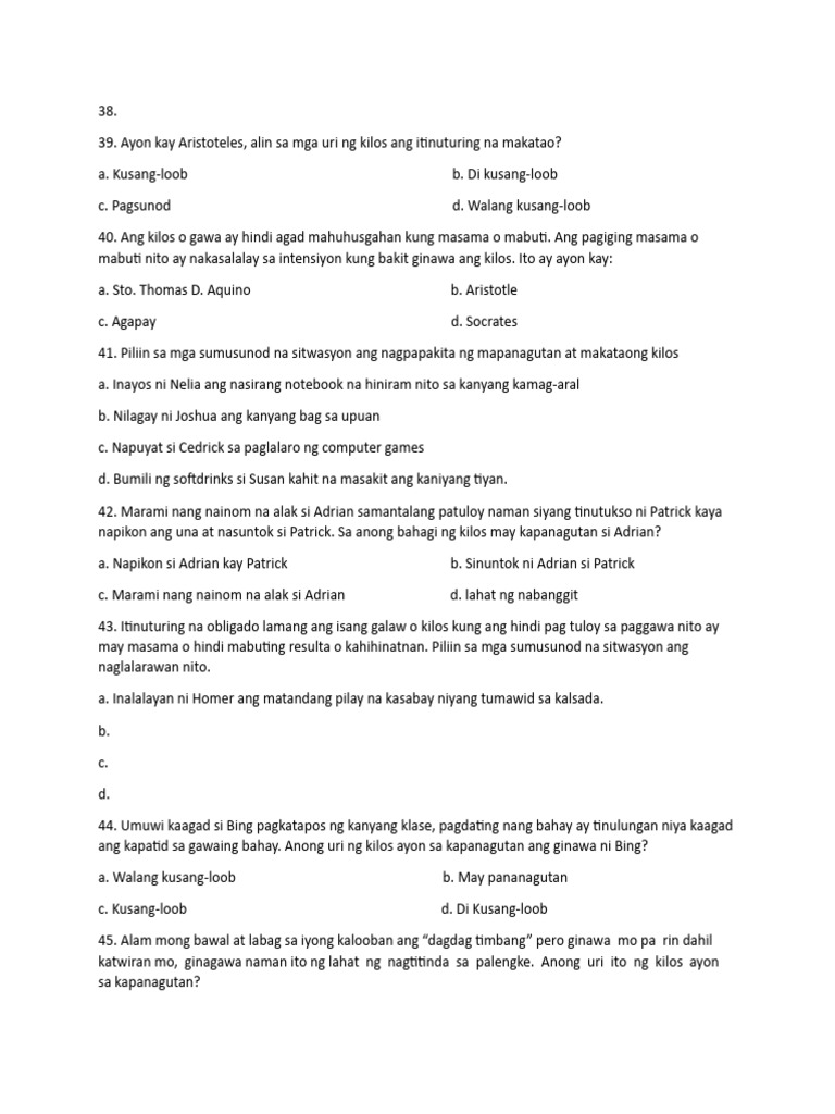 2nd Quarter Exam in AP | PDF