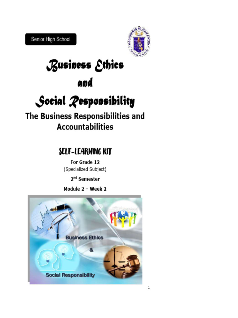 Abm 12 - Buss Ethics 2ND Semester Finals Module 2 (Tompong) | PDF ...