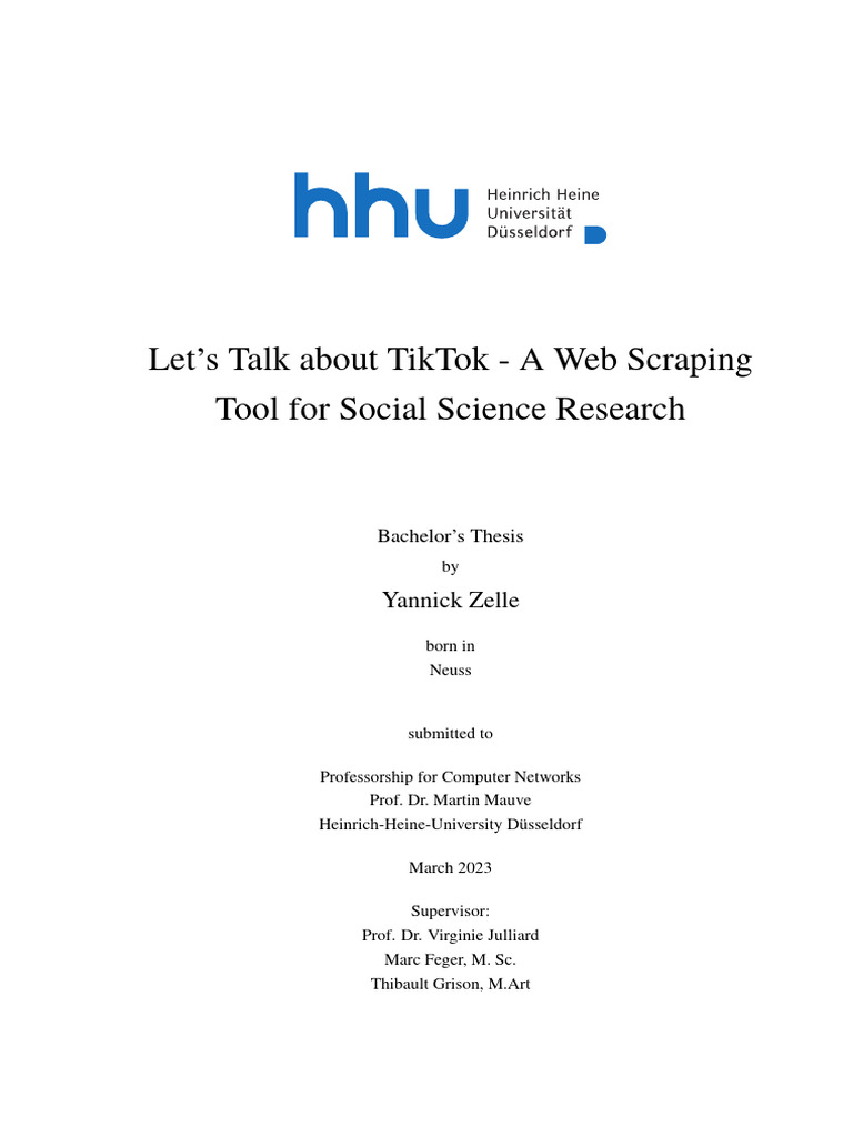 Ba Thesis | PDF | Social Sciences | Science