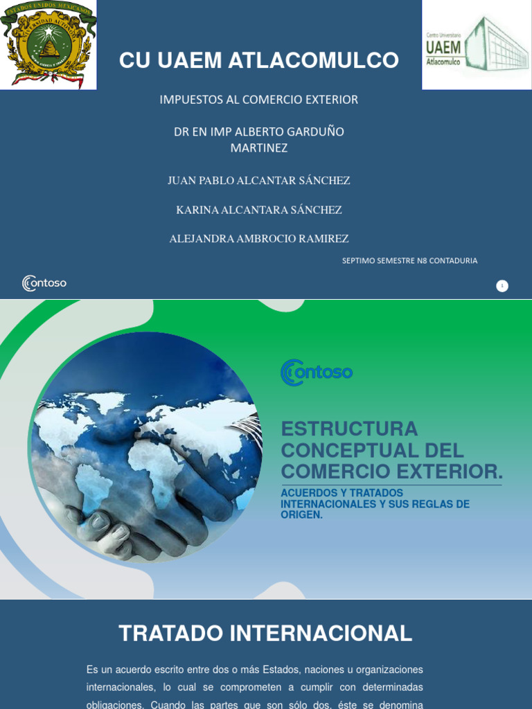 tratados conceptos | Descargar gratis PDF | México | Comercio