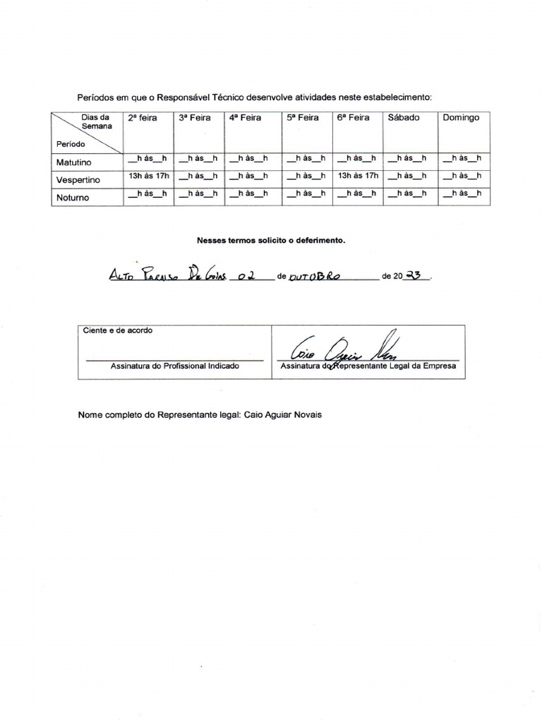 Requerimento RT | PDF