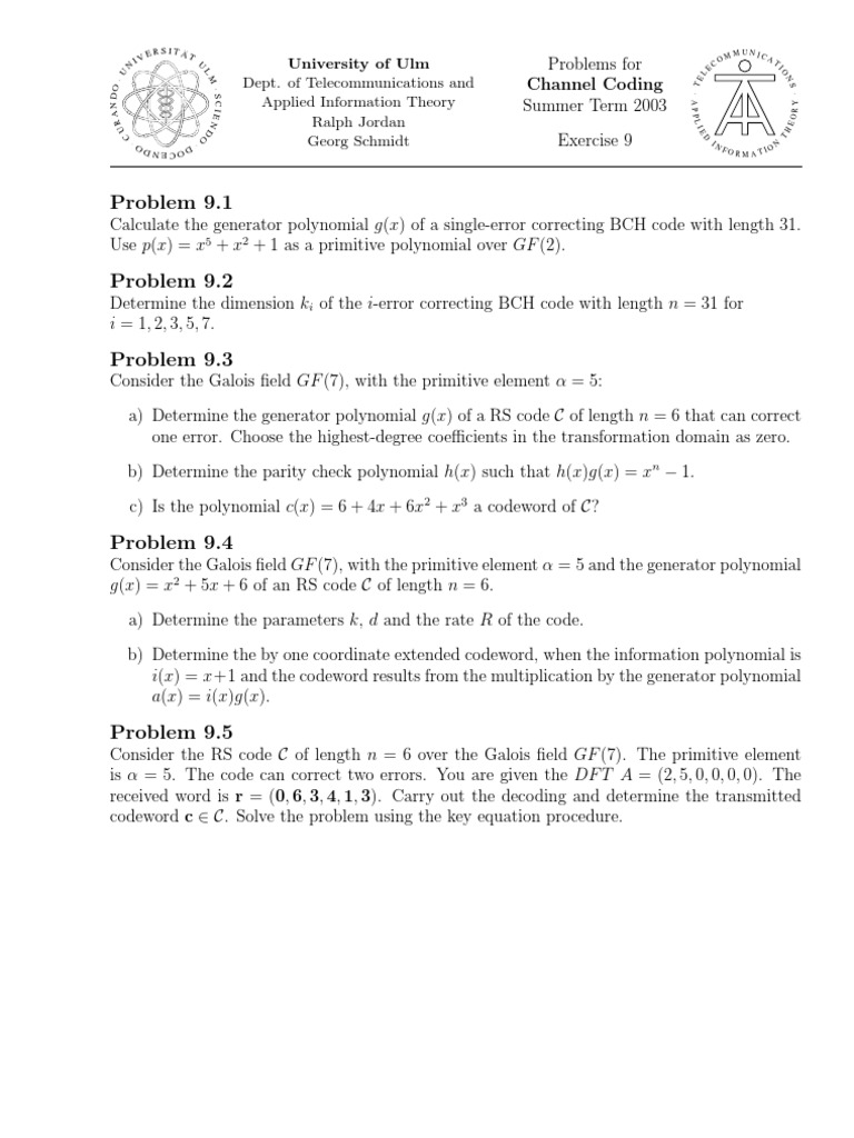 Exercise 9 | PDF | Computers | Technology & Engineering
