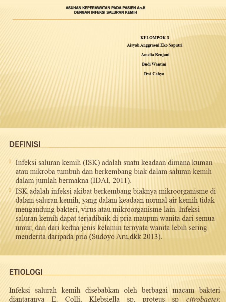 Askep Anak Dengan Isk | PDF