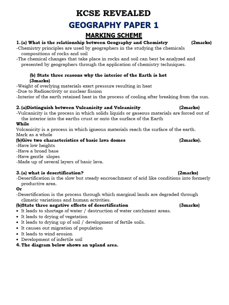 KLM S1 Geo PP1 MS | PDF | Soil | Valley