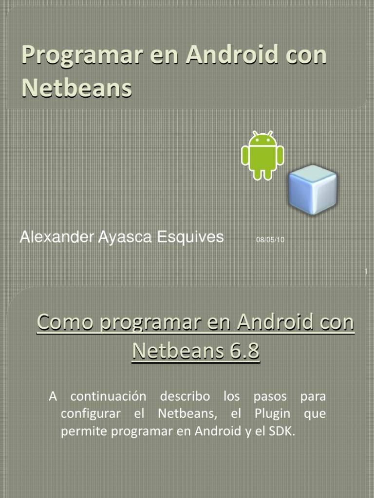 Configurar Netbeans para Android | PDF | Informática