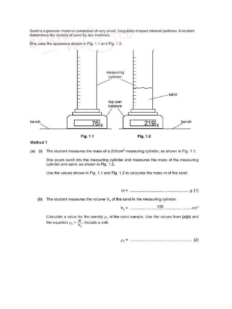 Homework Physics Measurement | PDF