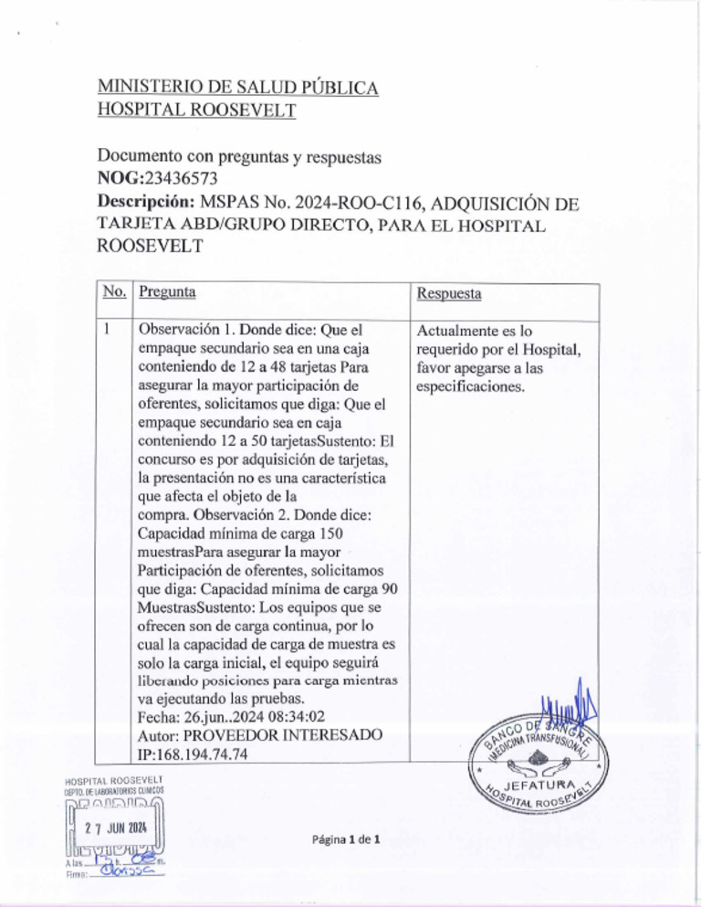 Respuesta C116-2024 | PDF