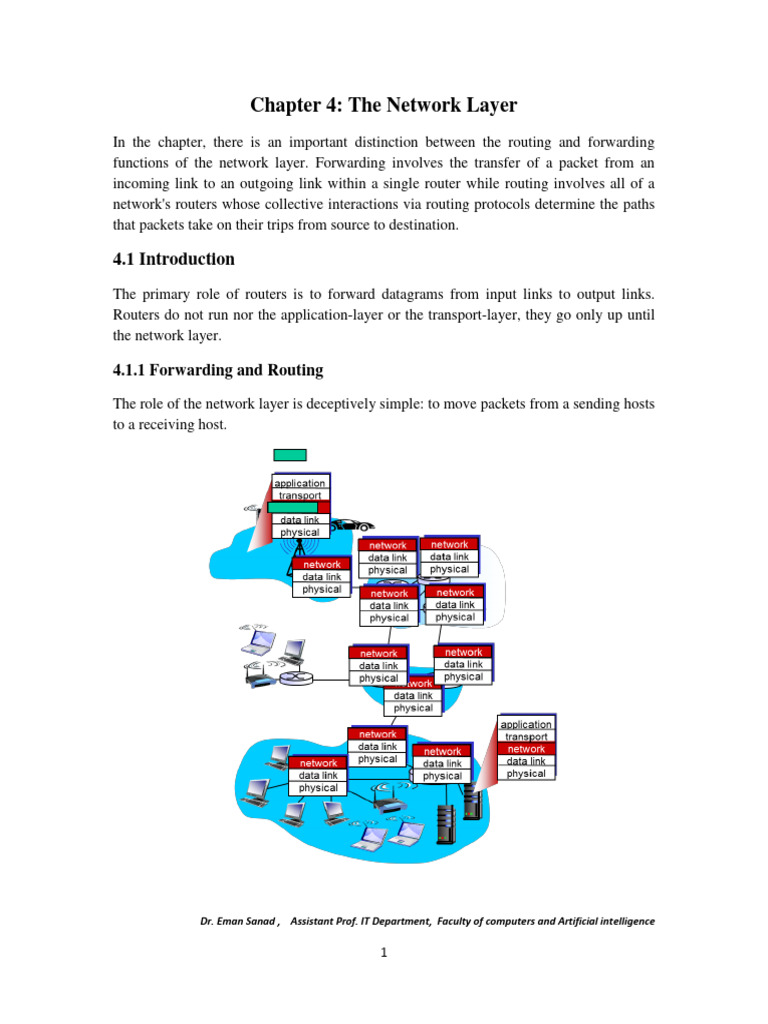 Fundamentals of Computer Networks Chapter 4 Summary | PDF | Internet ...