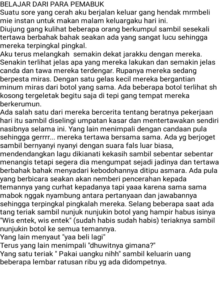 Belajar Dari Para Pemabuk Pdf