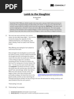 Lamb To The Slaughter-Roald Dahl | PDF