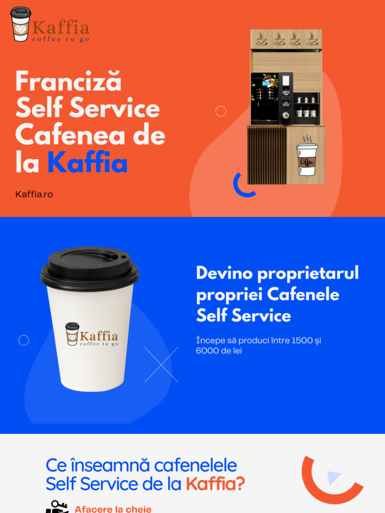 Cafenele Self Service Kaffia - Ofertă Parteneri | PDF