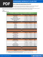Jim Stoppani's 12-Week Workout Plan | PDF | Weight Training | Personal ...