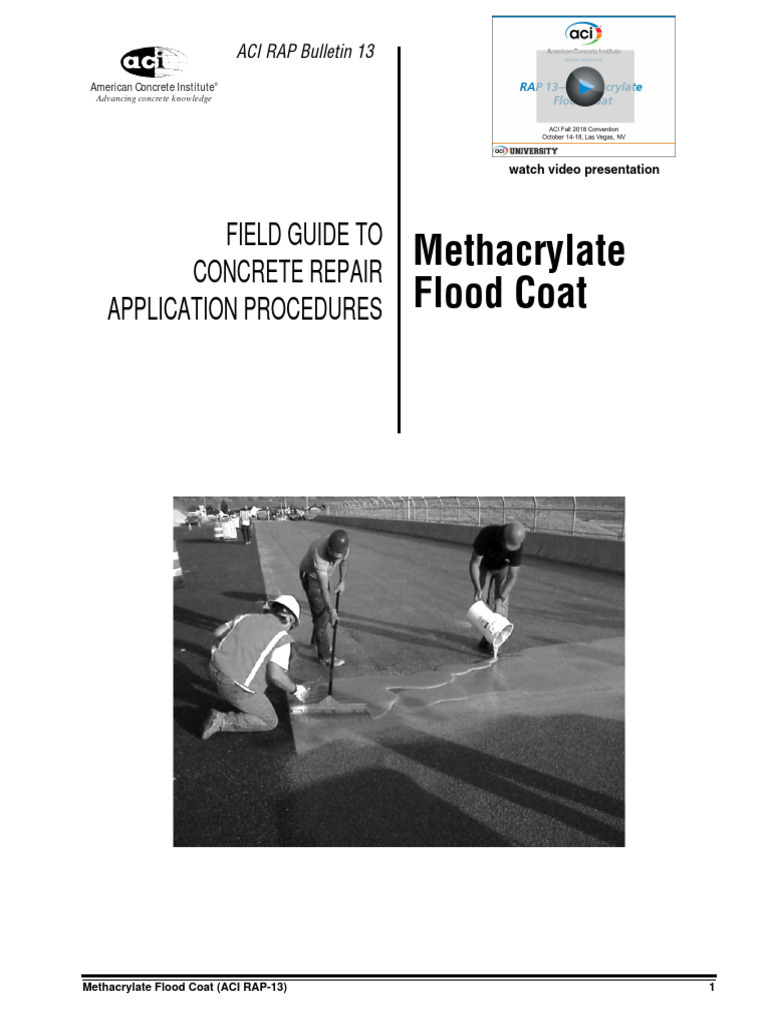 Aci Rap 13 | PDF | Concrete | Epoxy
