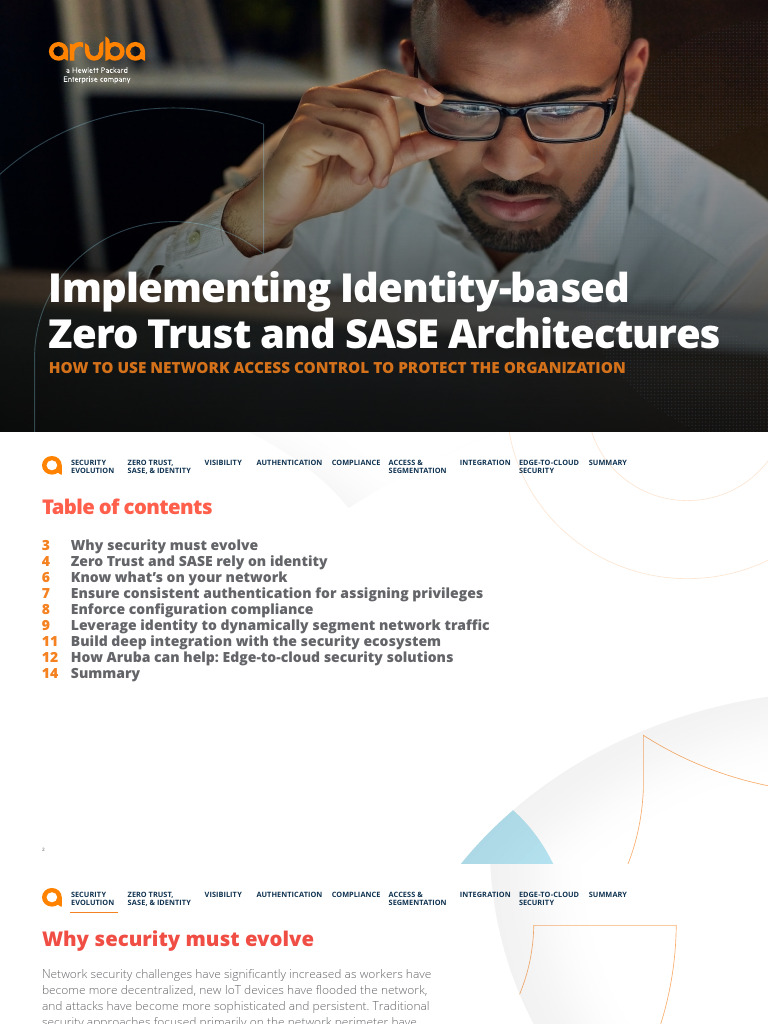 Ebook - Implementing Zero Trust SASE | PDF | Security | Computer Security