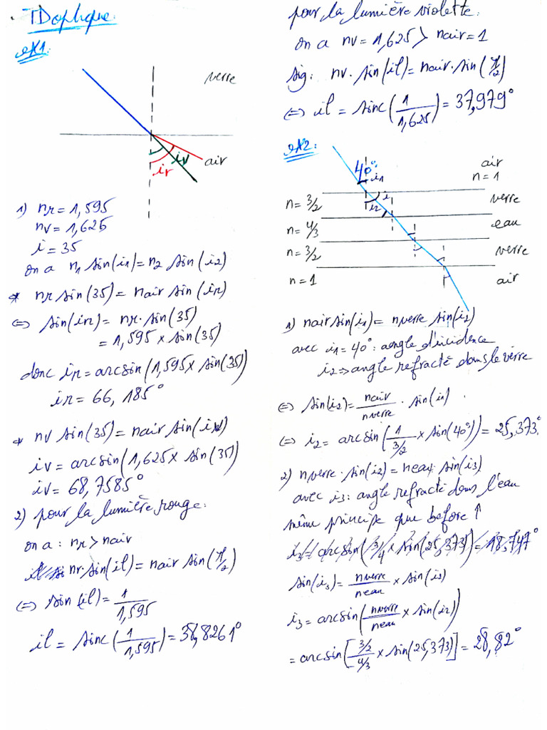 TD-1-Corrigé-1 | PDF