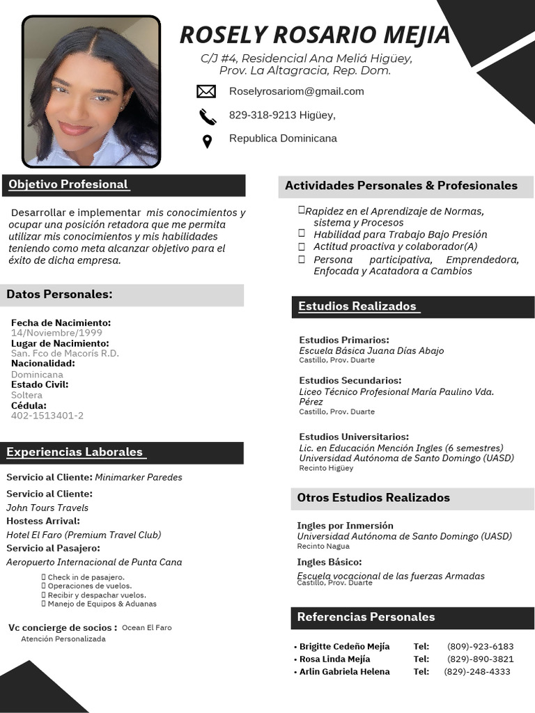 Rosely Rosario Mejía 1 | PDF
