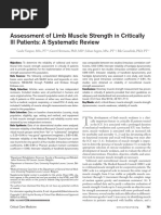 MRC Scale | PDF | Neurological Disorders | Medical Specialties