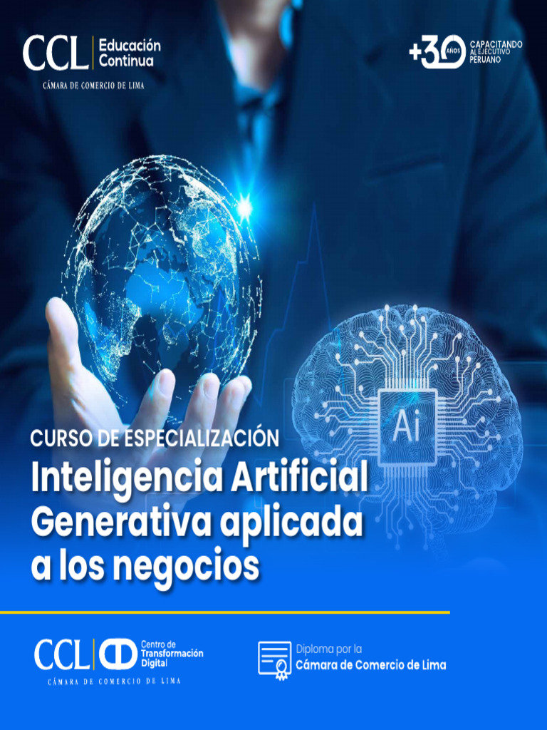 BROCHURE - Inteligencia Artificial Generativa Aplicada A Los Negocios | PDF | Inteligencia ...