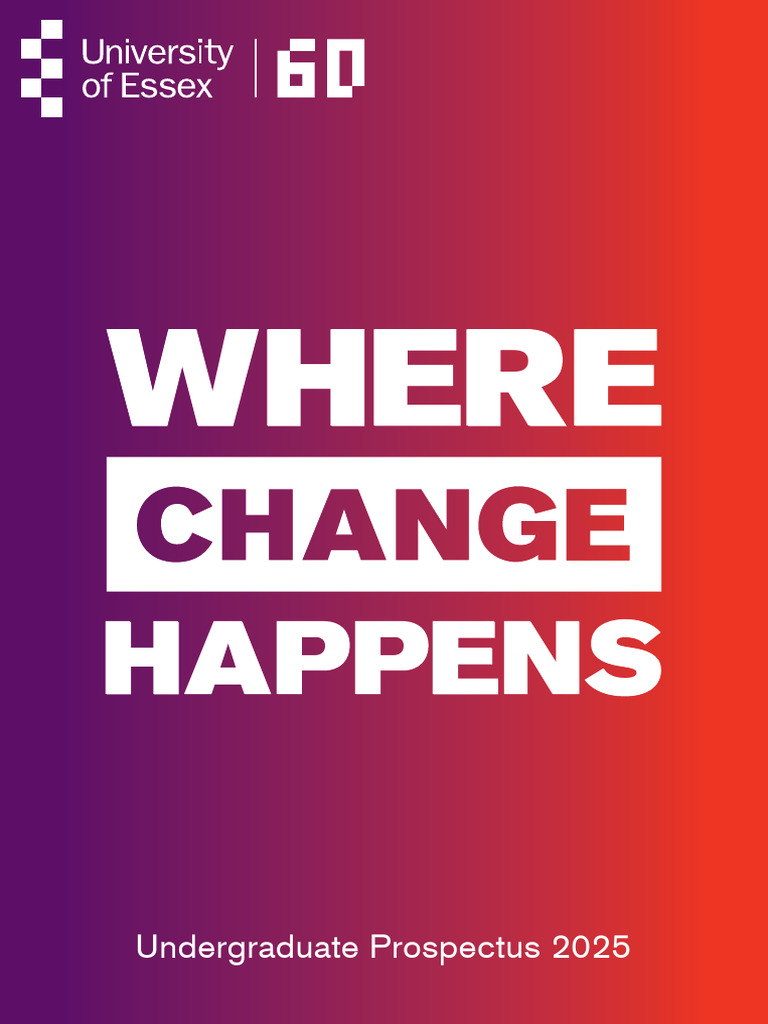 Essex Undergraduate Prospectus 2025 | PDF | Cost Of Living
