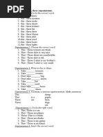 Vocabulary Worksheet: This is/These are | PDF
