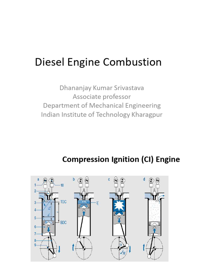 Diesel Engine Combustion | PDF | Combustion | Diesel Engine