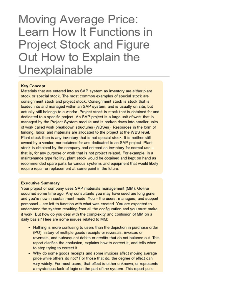 Moving Average Price - Learn How It Functions and Figure Out How To ...