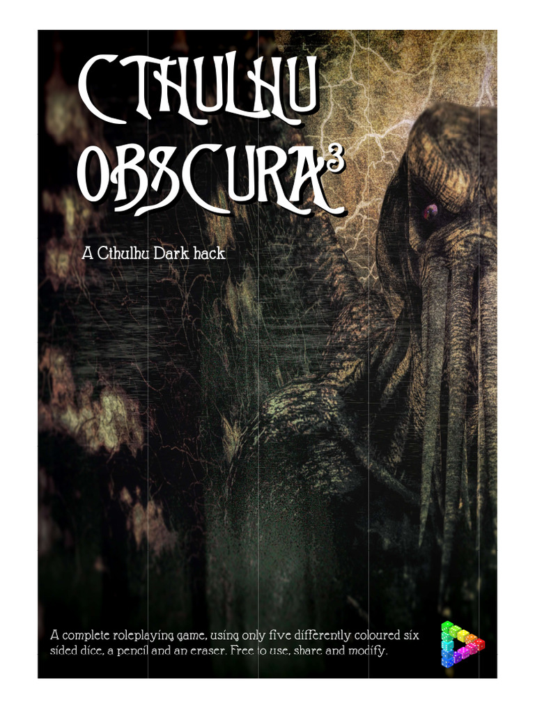 CTHULHU OBSCURA Complete v1.3 | PDF | Role Playing Games | Risk