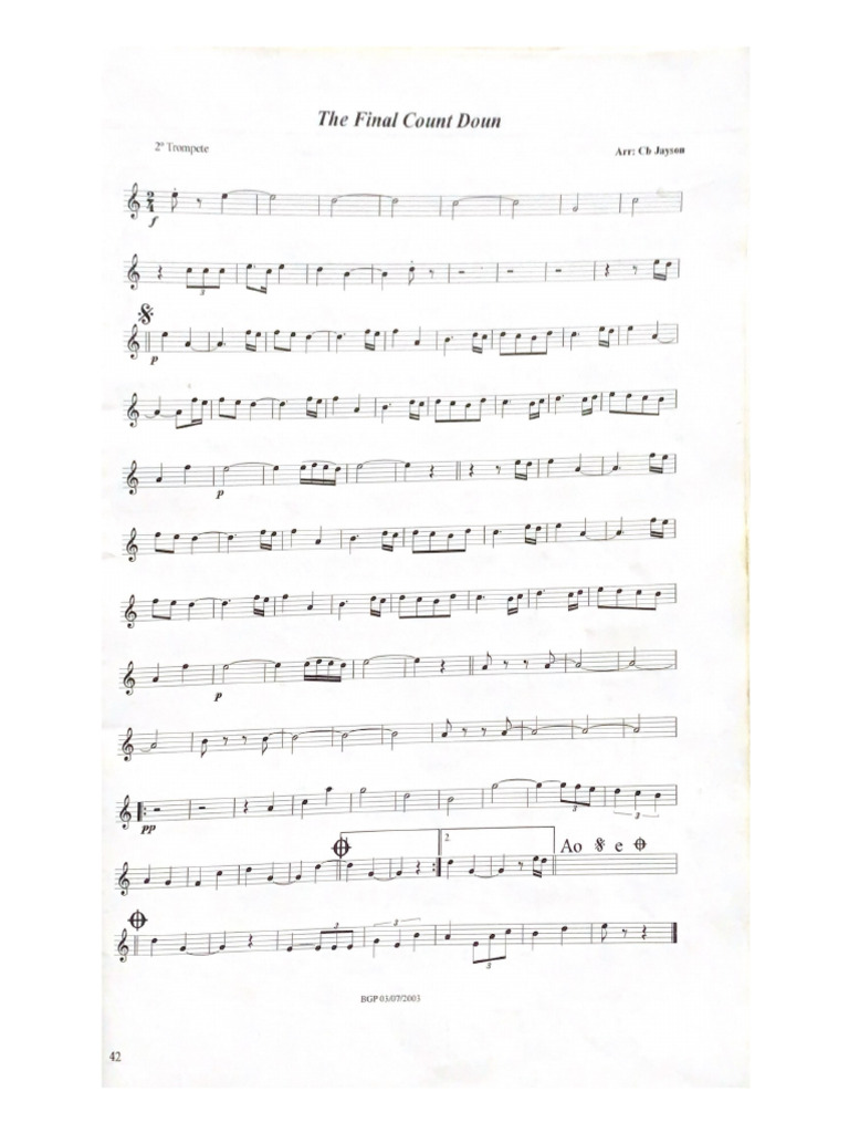 The Final Count Doun | PDF