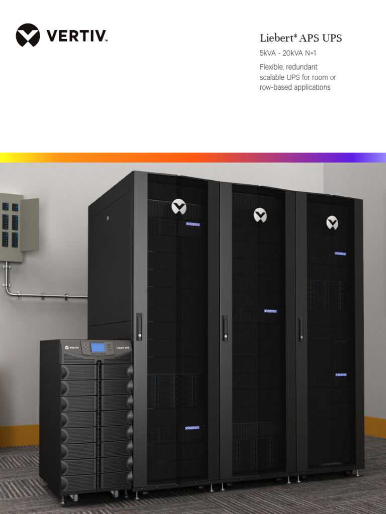 Liebert Aps Brochure | PDF | Alternating Current | Reliability Engineering