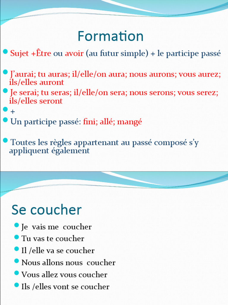 Comprendre le futur antérieur | PDF | Unités sémantiques | Linguistique