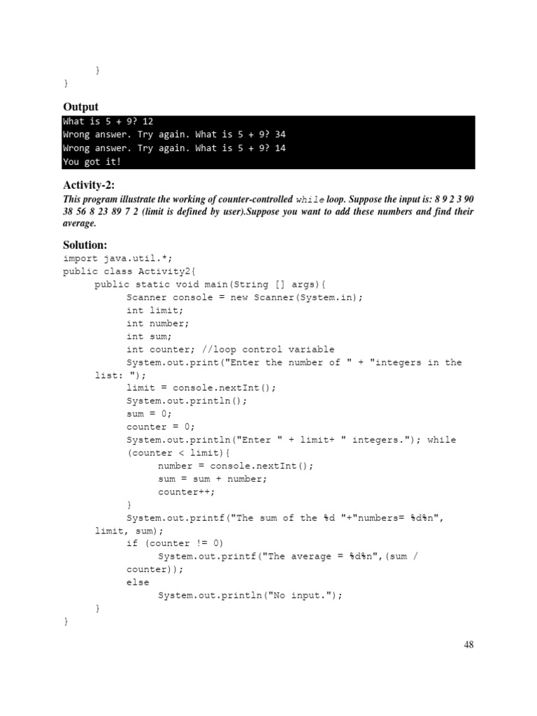 Lab 03 Pdf Computing Control Flow 8108