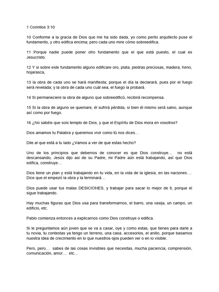 Edificando La Casa | PDF | Cristo (título) | Dios