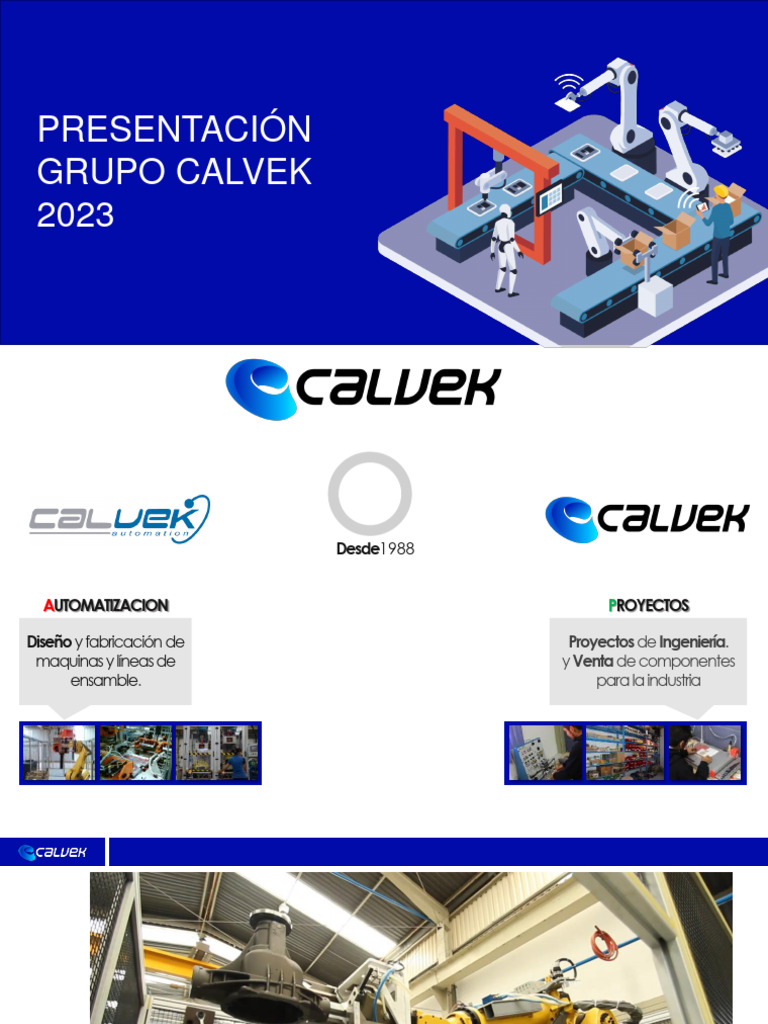 Calvek Proyectos y Soluciones | PDF | Ingeniería | Tratamiento a base ...
