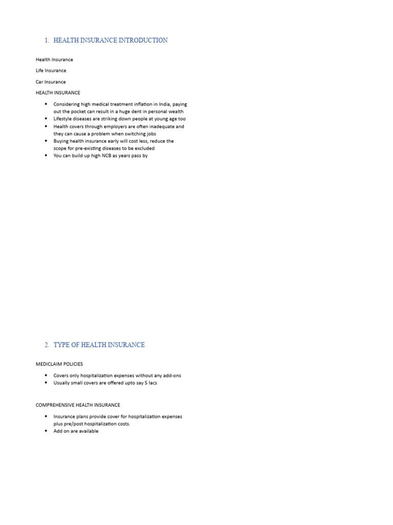 Module 4 - Health Insurance Planning | PDF | Insurance | Deductible