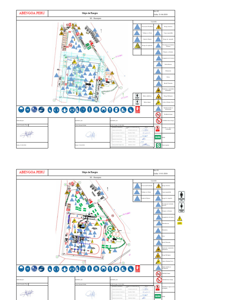Mapa Riesgos SE Raurapata Rev 02 | PDF