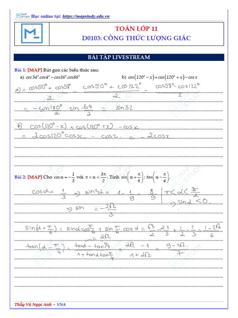 D0103 - Công TH C Lư NG Giác 7.7 - 2k7 | PDF