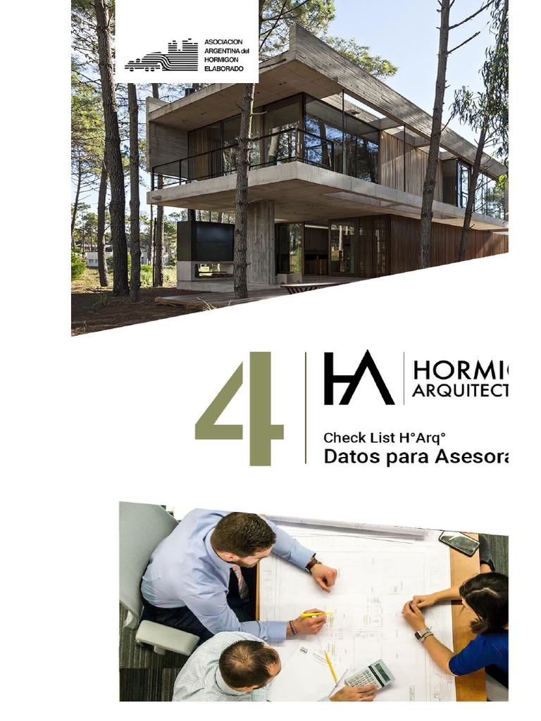 Check List H°Arq° | PDF | Hormigón | Albañilería