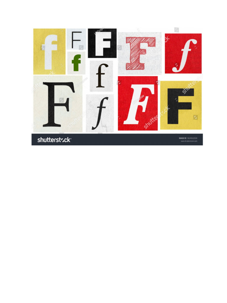 Letra F | PDF