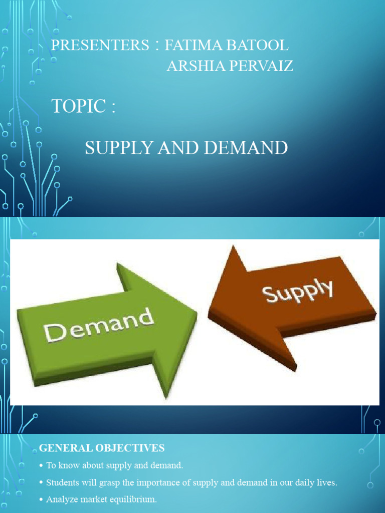 Supply Demand | PDF | Demand | Supply (Economics)