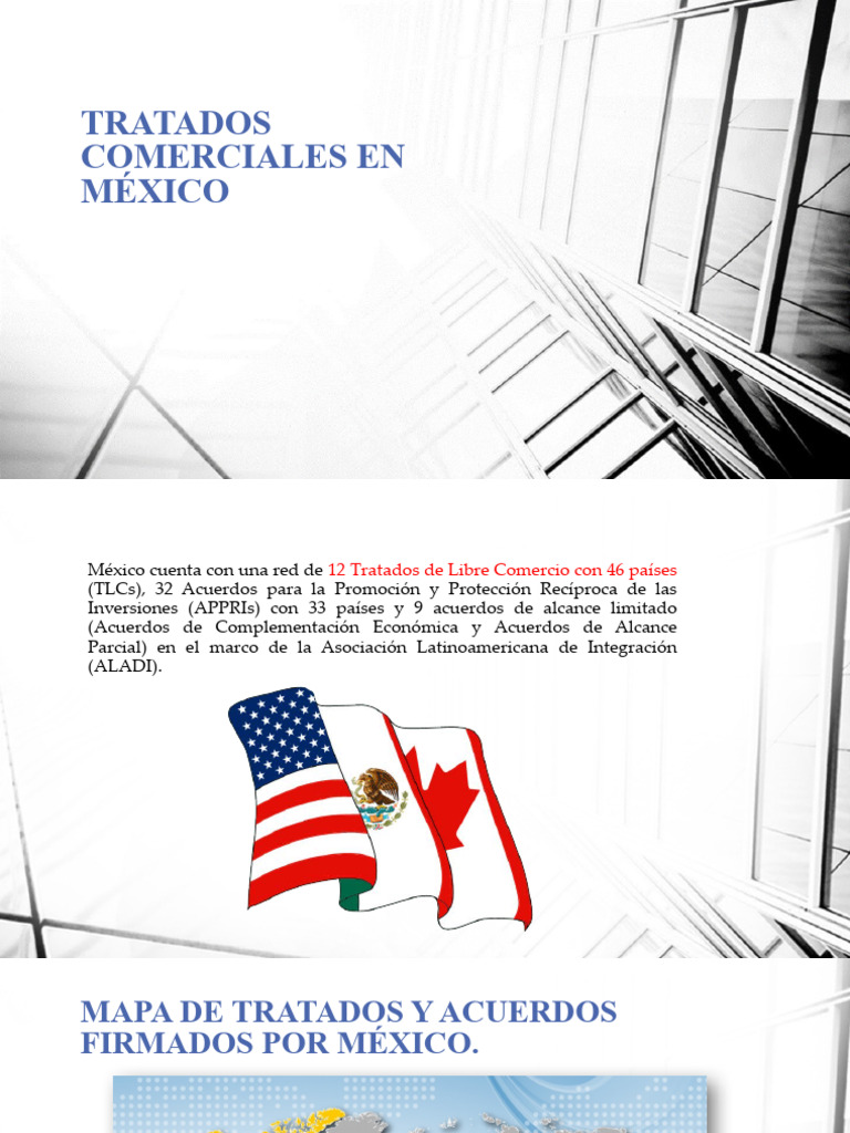 Tratados Comerciales de México: Guía Completa | PDF | Tratado de Libre ...