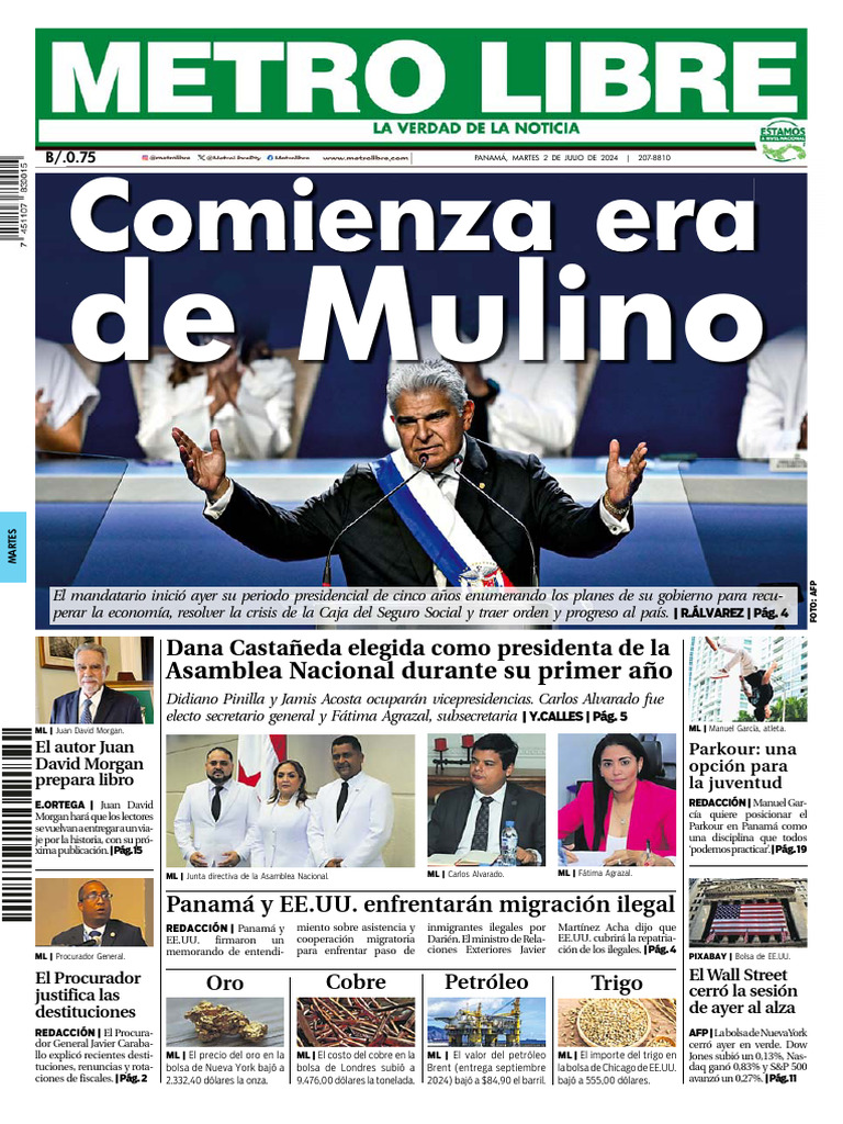 Panamá - Metro Libre FULL | PDF | Panamá | Gobierno