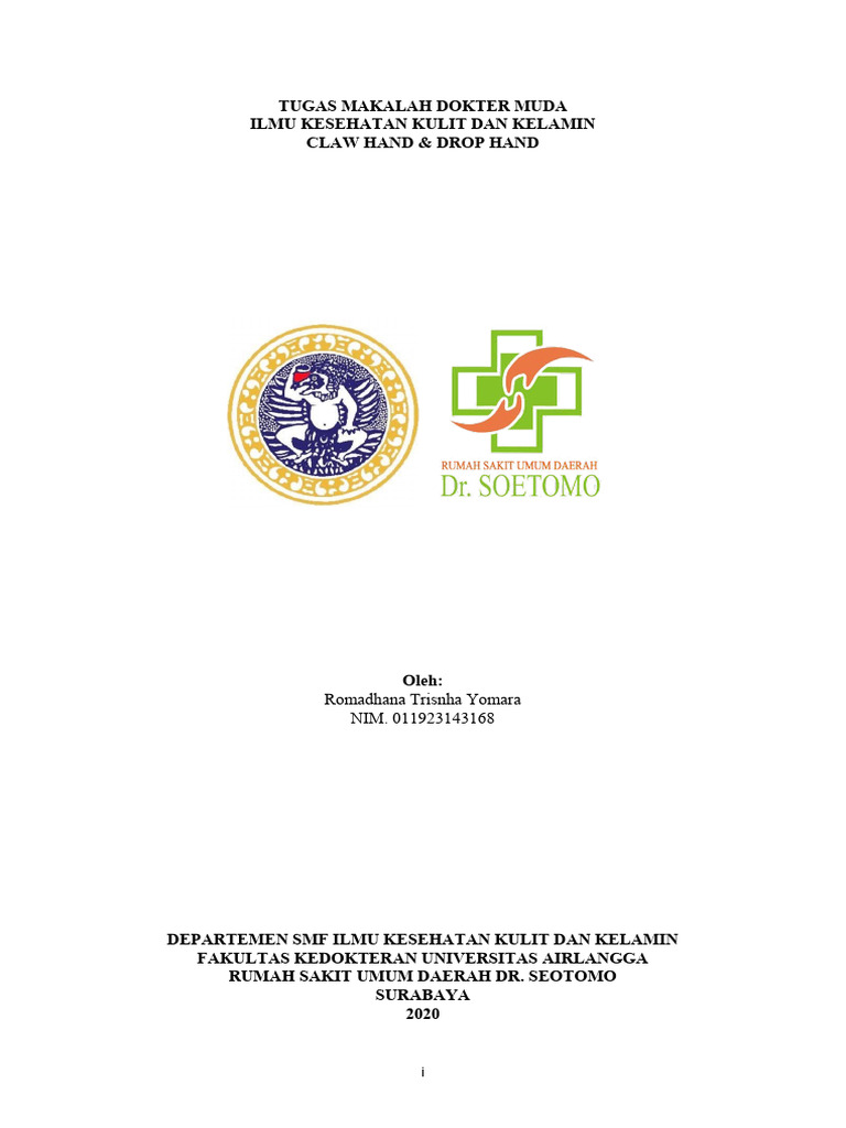 Claw Hand Drop Hand | PDF