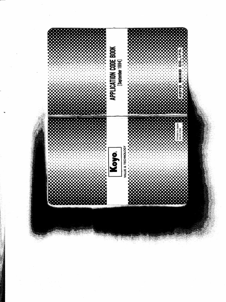 Application Code Book | PDF