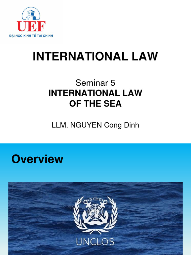 Seminar 5 - IL of The Sea - International Law | PDF | Territorial ...